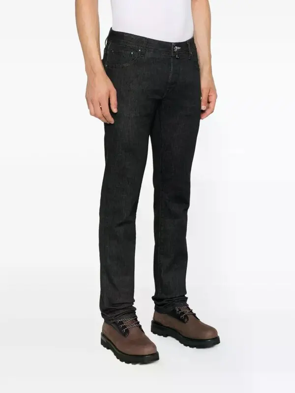 Jacob Cohen Dark Wash Five-pocket Jeans