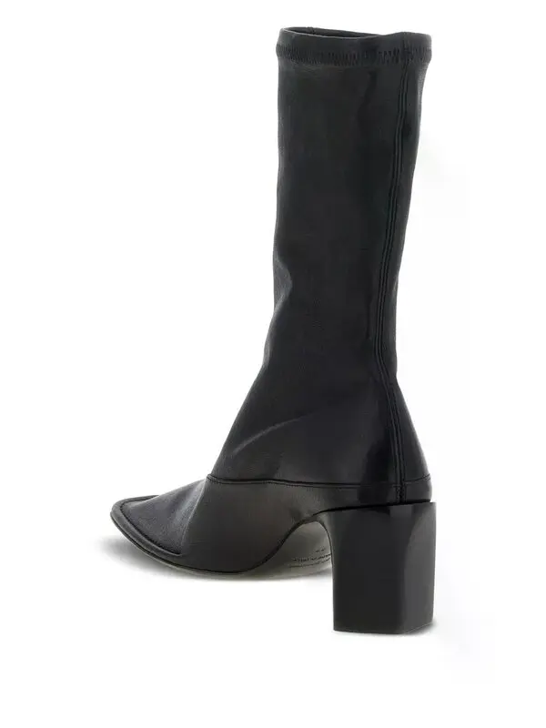 JIL SANDER 65mm Leather Boots