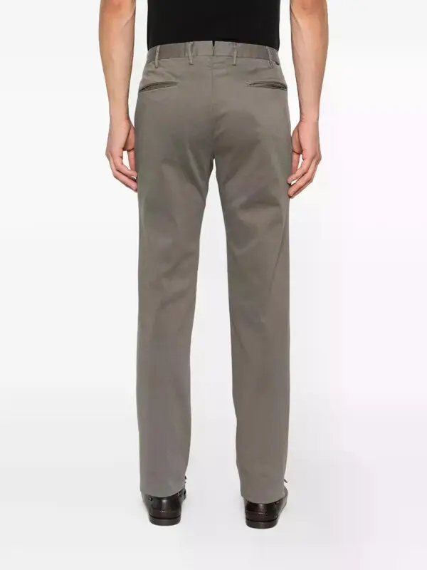 Incotex Stretch-cotton Trousers - Grey