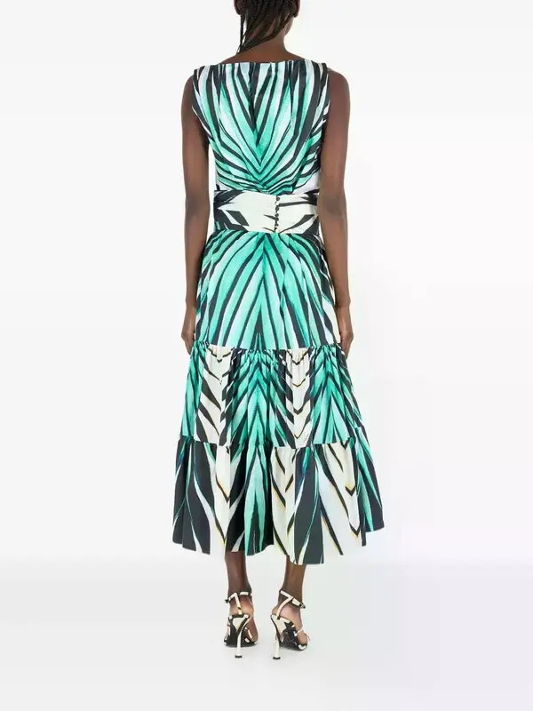 Roberto Cavalli Printed Midi Dress