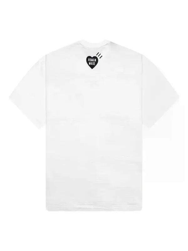 Human Made Graphic-Print T-Shirt In White - 23% Off | Editorialist
