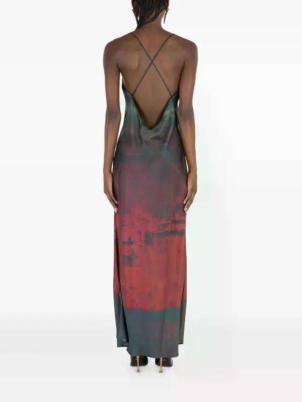 Roberto Cavalli Spaghetti-strap Maxi Dress