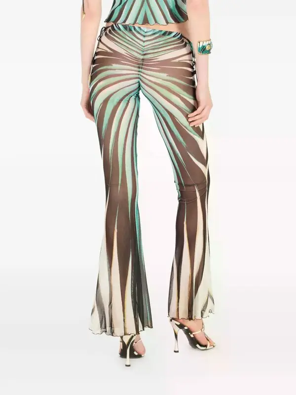 Roberto Cavalli Striped Flared Trousers