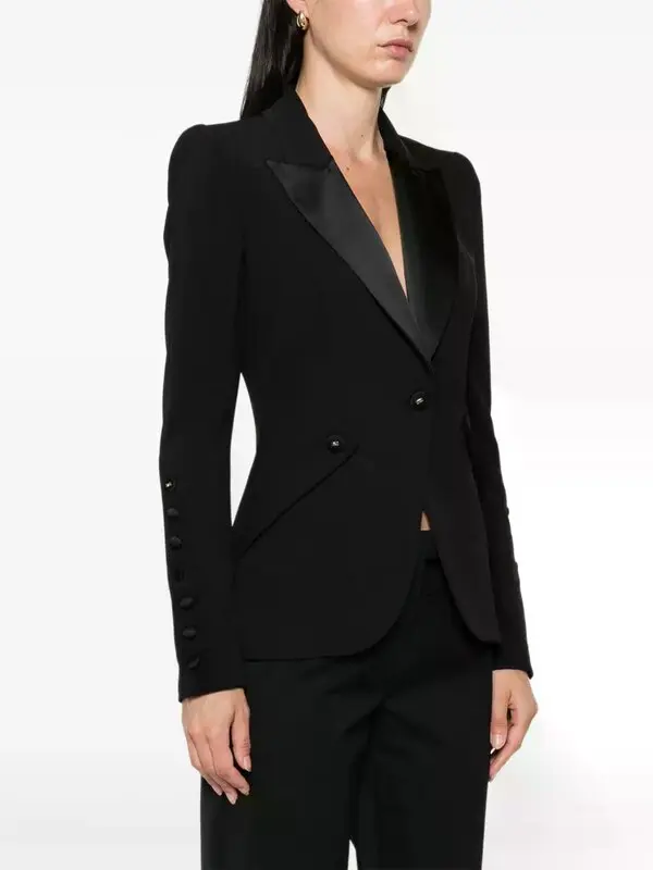Elisabetta Franchi Peak-lapel Blazer