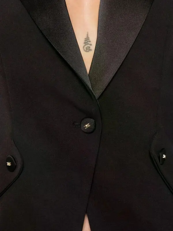 Elisabetta Franchi Peak-lapel Blazer