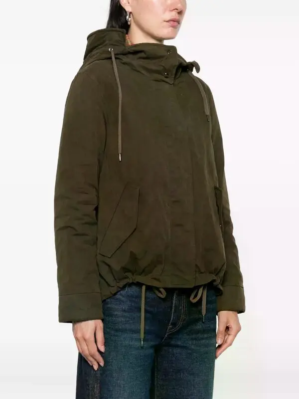 Herno Hooded Drawstring Jacket