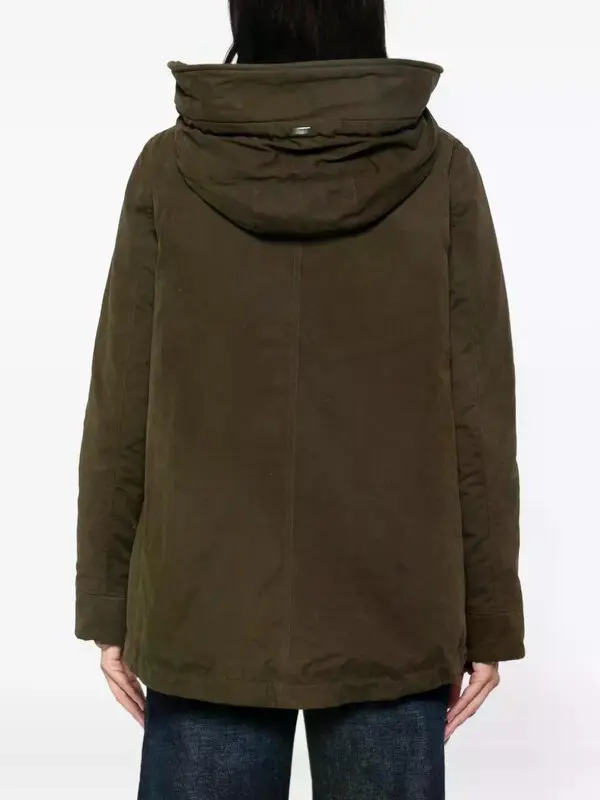 Herno Hooded Drawstring Jacket