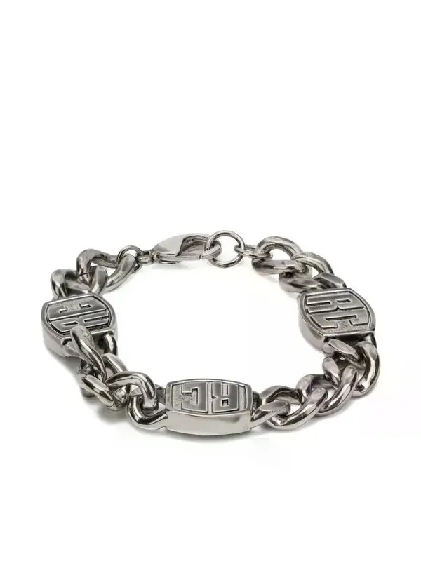 Roberto Cavalli Monogram Chain Bracelet