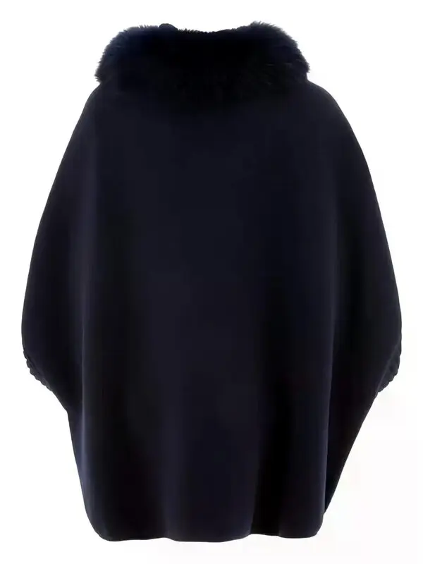 GIOVI Fur-trimmed Zip-front Cape
