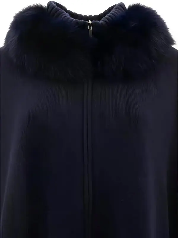 GIOVI Fur-trimmed Zip-front Cape