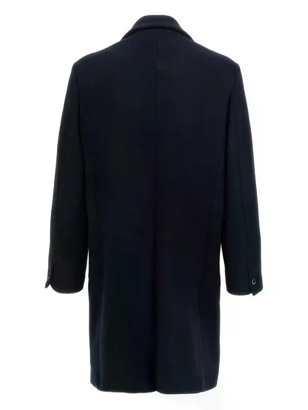 Barena Venezia Notched-lapel Wool-blend Coat - Black