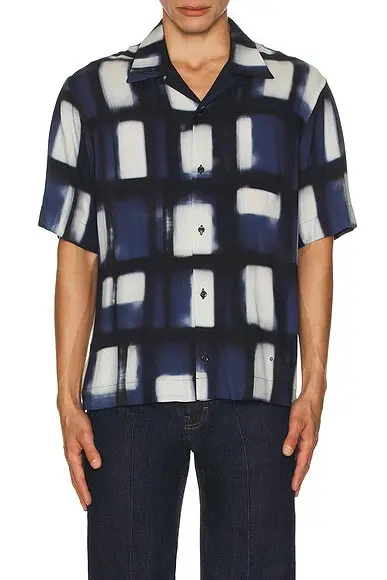 Givenchy Bowling Shirt - Dark Blue