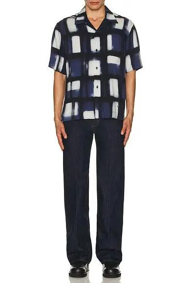 Givenchy Bowling Shirt - Dark Blue