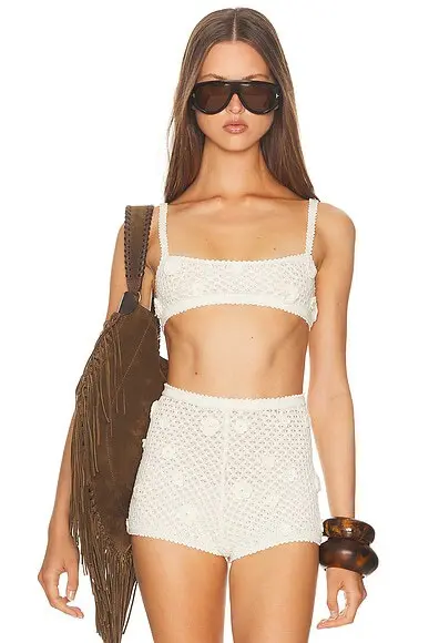HELSA Rieley Bralette - Ivory
