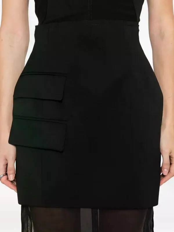 A.W.A.K.E. Mode Sheer Layer Midi Skirt