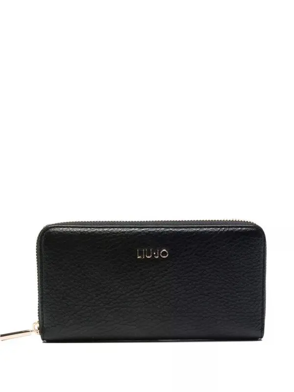 Liu Jo Logo-lettering Wallet - Black