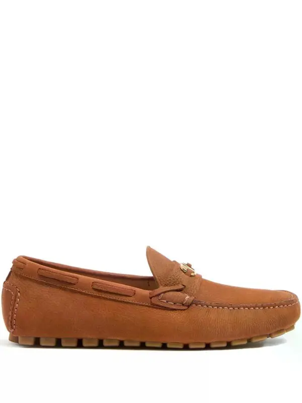 Valentino Garavani Fastaway Driver Loafers - Neutrals