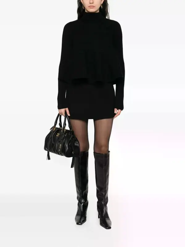 P.a.r.o.s.h Virgin Wool-blend Mini Skirt