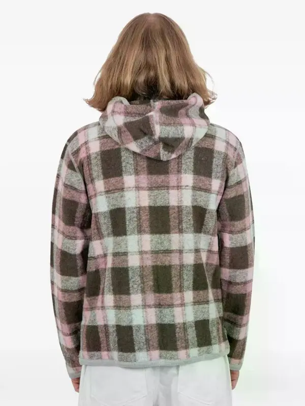 Universal Works Hooded Checked Jacket