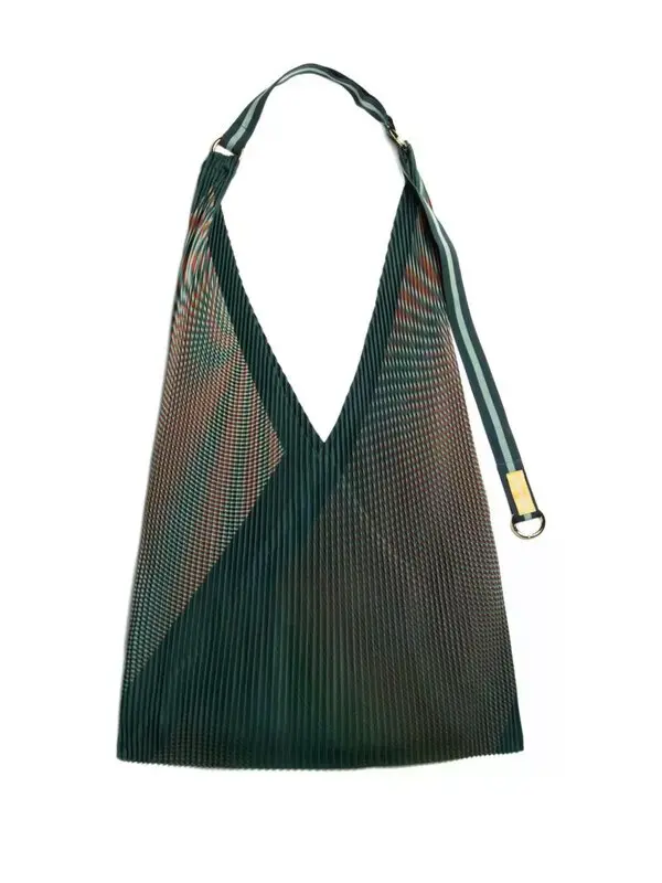 MULTITUDES BAGS Pleated Panel Tote Bag - Green