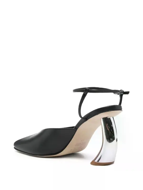 A.W.A.K.E. Mode 100mm Curved-heel Open-toe Mules