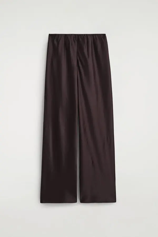 Cos Satin Wide-leg Pants