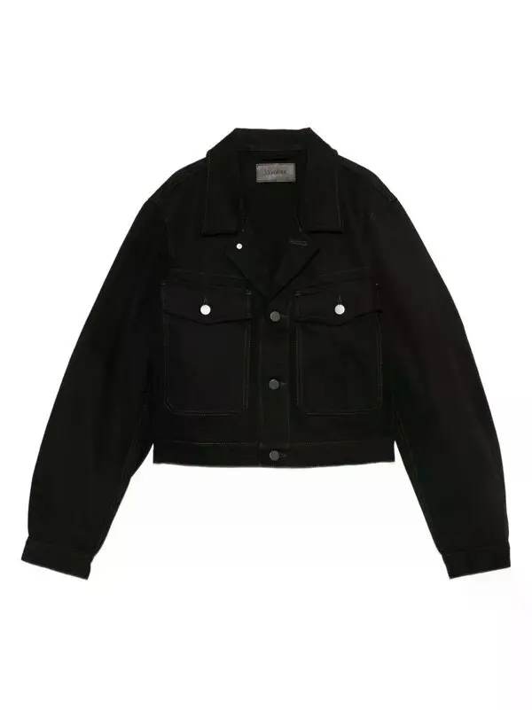LEMAIRE Button-fastening Flap-pocket Jacket - Black