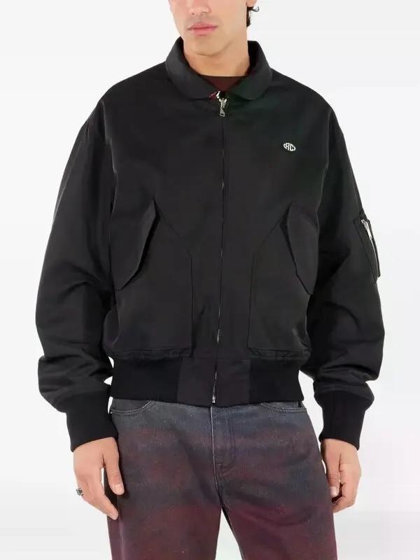 Roberto Cavalli Dragon-print Reversible Bomber Jacket