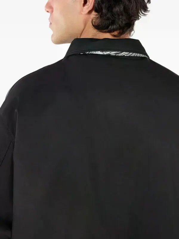 Roberto Cavalli Dragon-print Reversible Bomber Jacket
