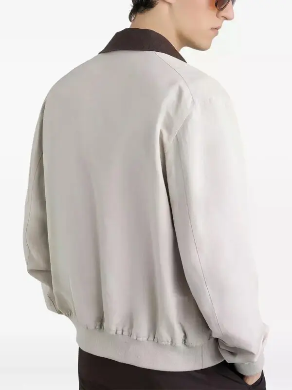 Dolce & Gabbana Zip-up Bomber Jacket