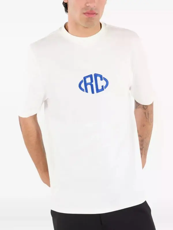 Roberto Cavalli Logo-embroidered T-shirt
