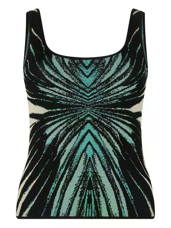 Roberto Cavalli Printed Tank Top