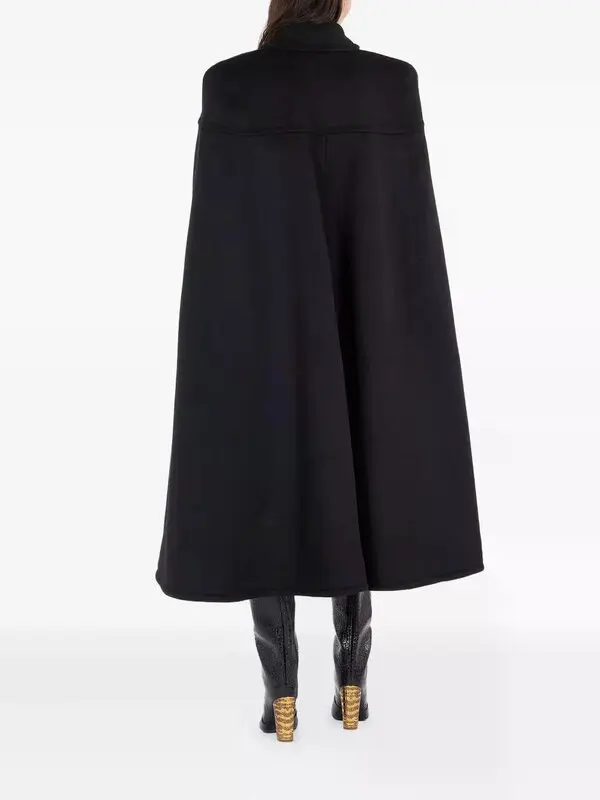 Roberto Cavalli Zip-front Shoulder-padded Cape