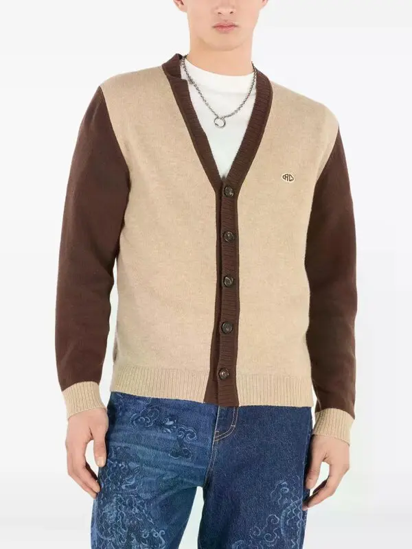 Roberto Cavalli Two-tone Cardigan