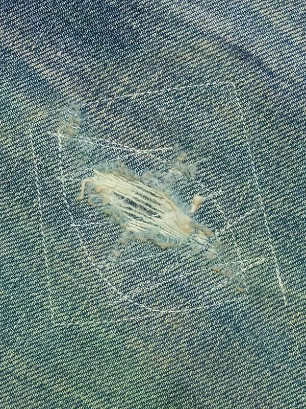John Elliott Frayed Distressed Jeans