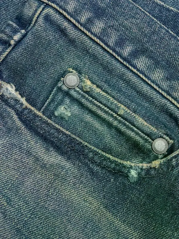 John Elliott Frayed Distressed Jeans