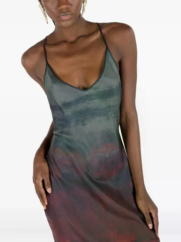 Roberto Cavalli Spaghetti-strap Dress