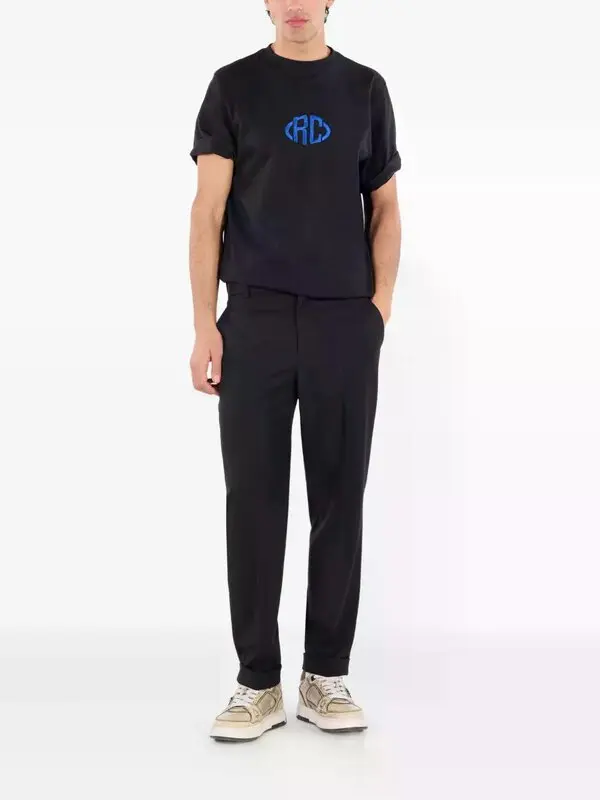 Roberto Cavalli Embroidered-logo T-shirt
