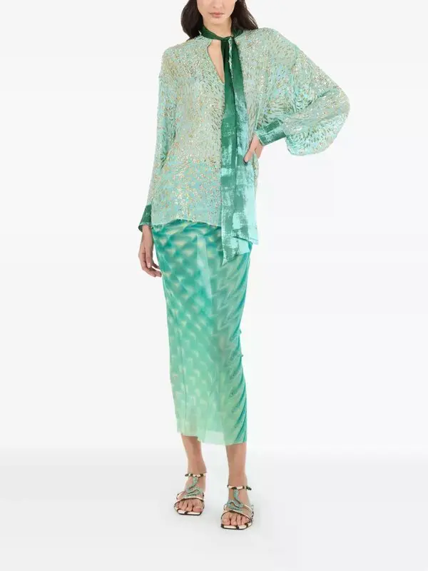 Roberto Cavalli Silk Blouse