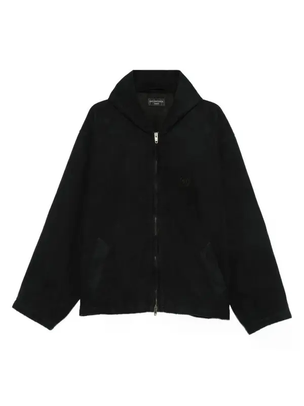 Balenciaga Hooded Zip-up Jacket