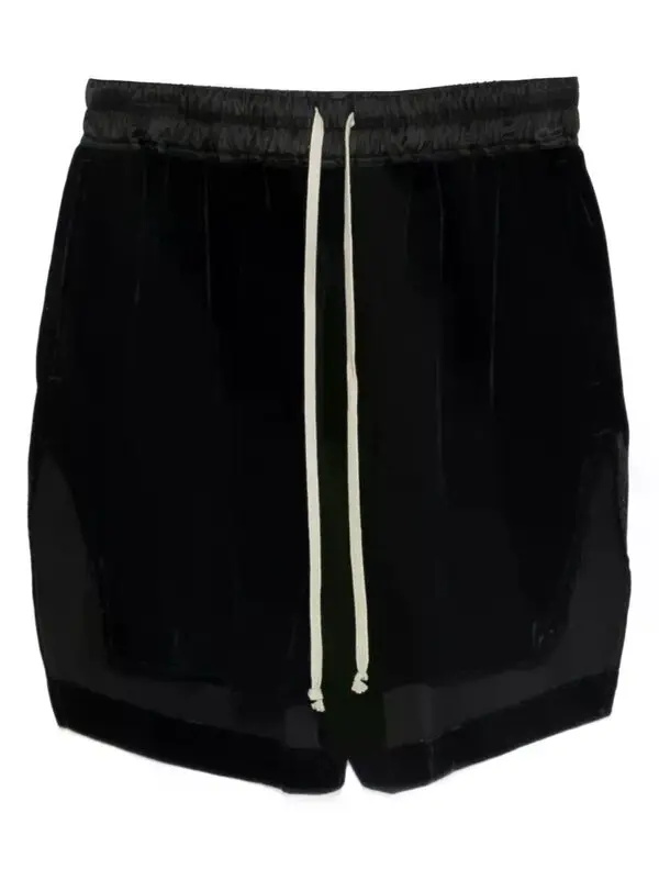 Rick Owens Drawstring Straight-hem Shorts