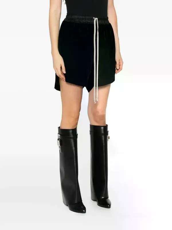 Rick Owens Drawstring Straight-hem Shorts