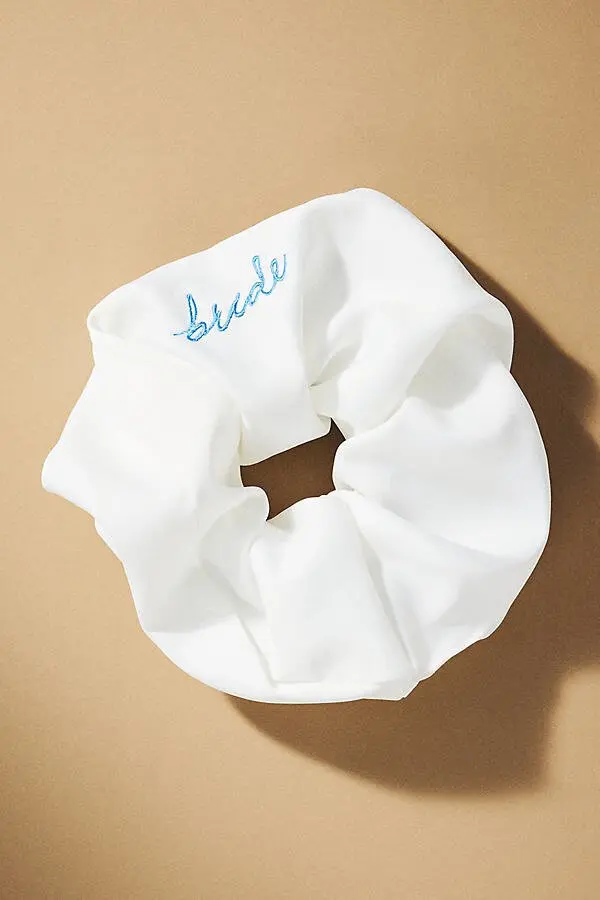 Anthropologie Bride Sat Scrunchie