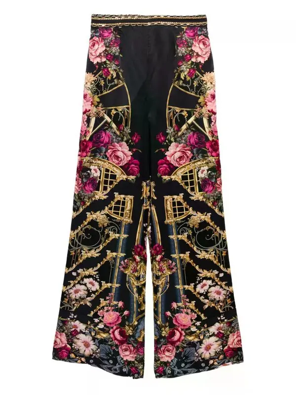 Camilla Ornate On A Plate Pants - Black