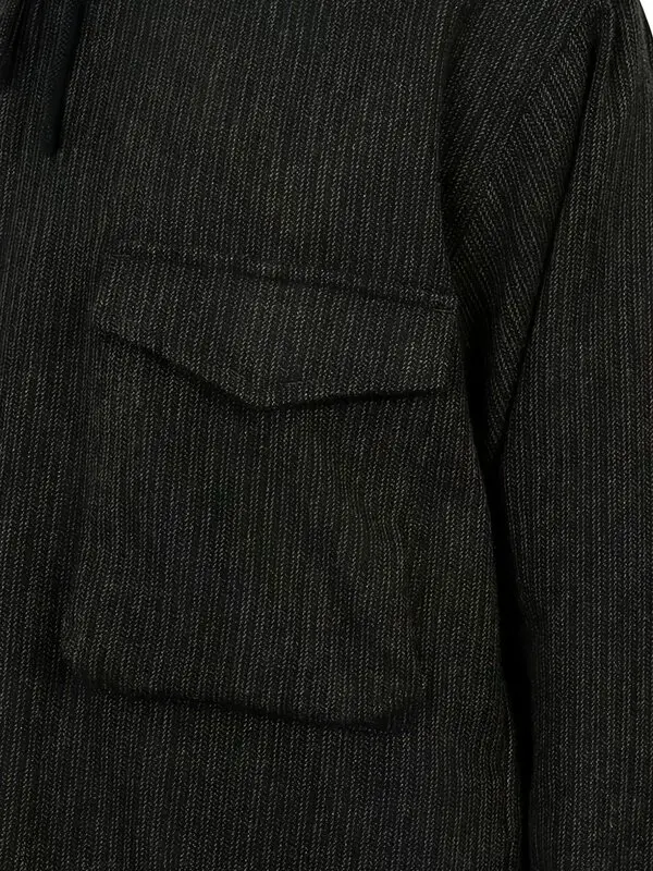 Universal Works Hooded Stripe-pattern Jacket