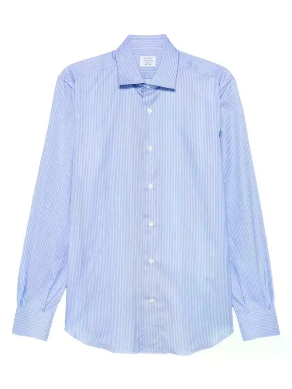 MAZZARELLI Striped Long-sleeved Shirt