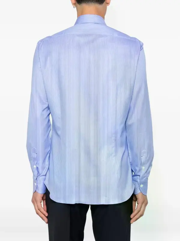 MAZZARELLI Striped Long-sleeved Shirt