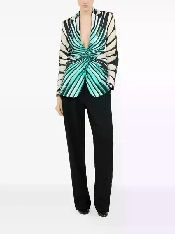 Roberto Cavalli Printed Blazer
