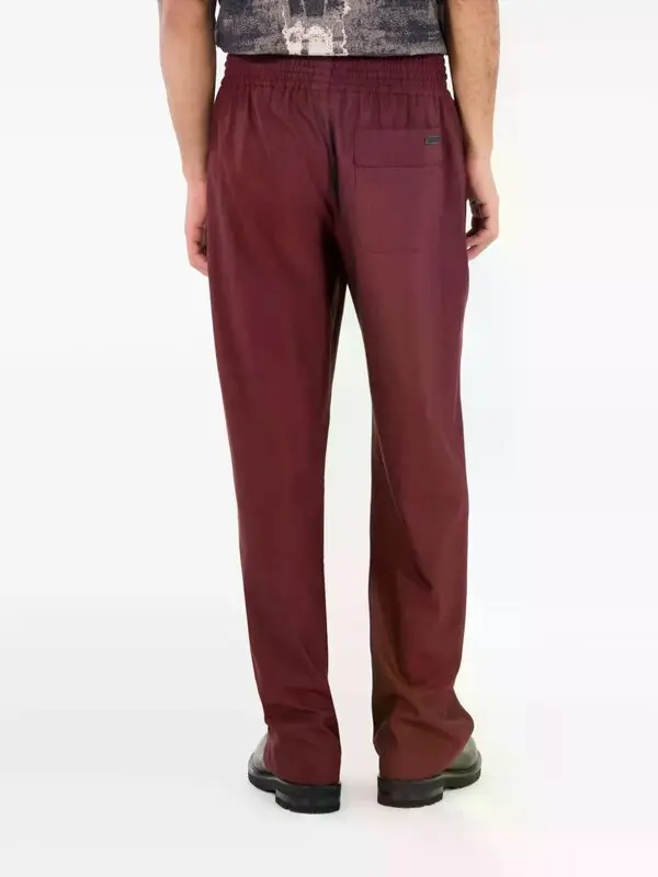 Roberto Cavalli Virgin Wool Loose-fit Trousers
