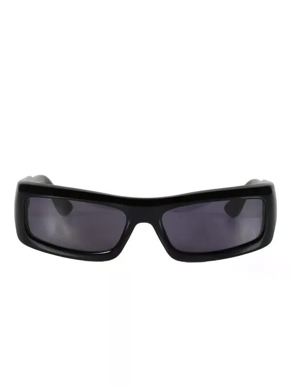 PORT TANGER Daryan Rectangle-frame Sunglasses - Black